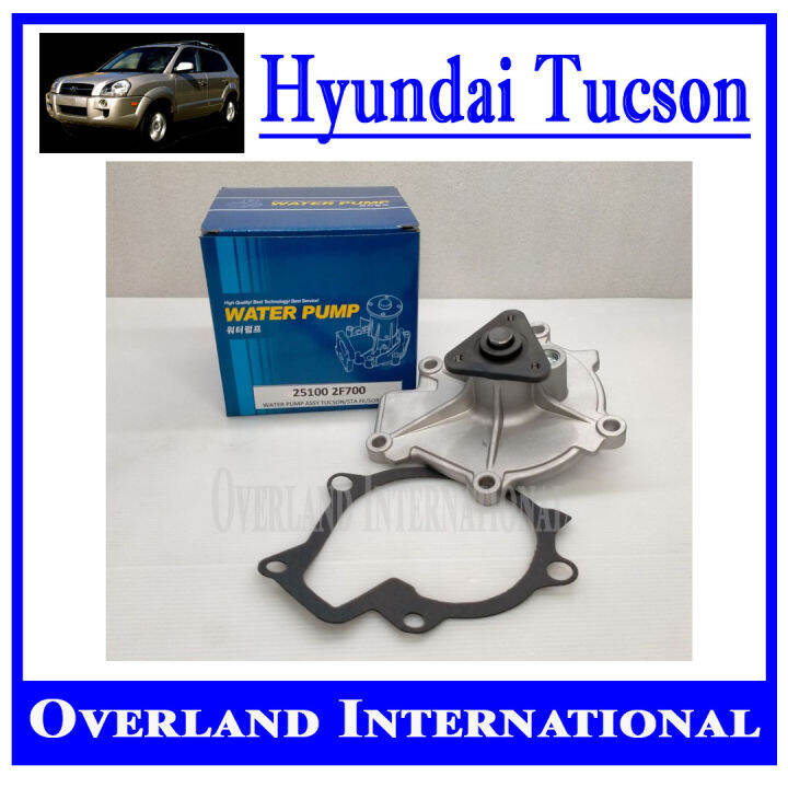 WATER PUMP ASSEMBLY - For Hyundai Tucson, Sta Fe. and Kia Sorento ...