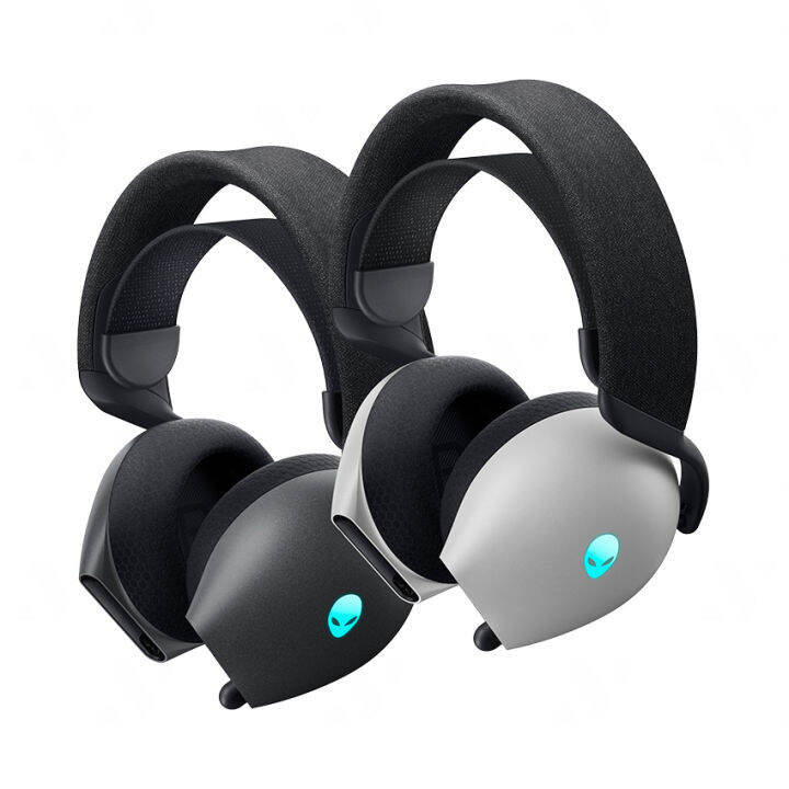 Alienware AW720H Wireless Gaming Headset | Dual-Mode | Black & White ...