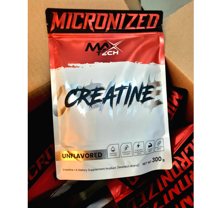 เพิ่มแรงครีเอทีนMaxTech Creatine สร้างกล้ามเนื้อ (ความแข็งแรง) | Lazada ...