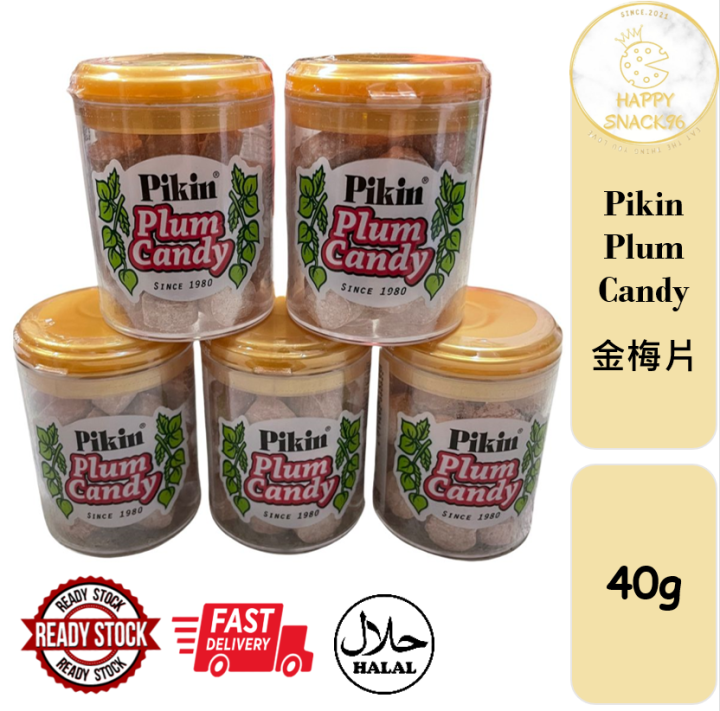 【40g】Pikin Plum Candy Tablet / Gula Asam /金梅片【HAPPYSNACK96】 | Lazada