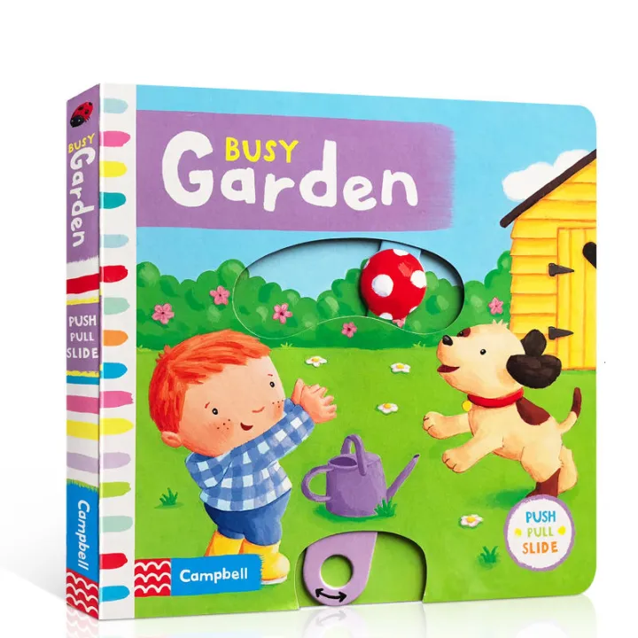 English original picture book picture book Busy Garden Busy Park ...