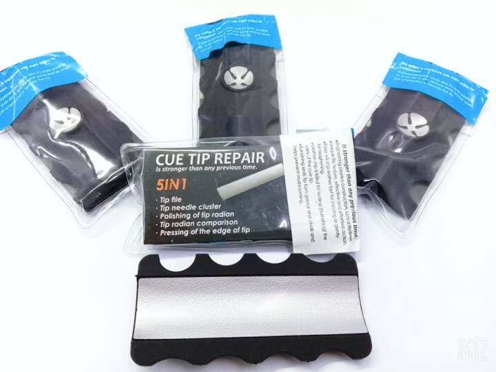 5IN1 CUE TIP REPAIR KIT for Repairing Billiard/Pool Cue Sticks Tips ...