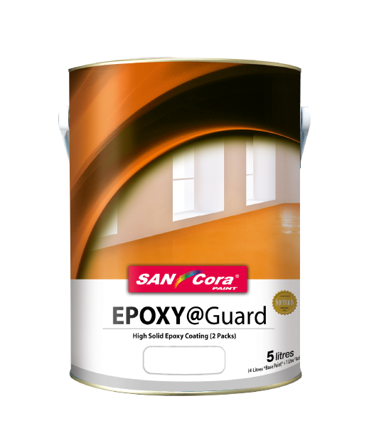 SANCORA Epoxy Guard Protective Coating (5 Litres) / Cat Lantai / Cat ...