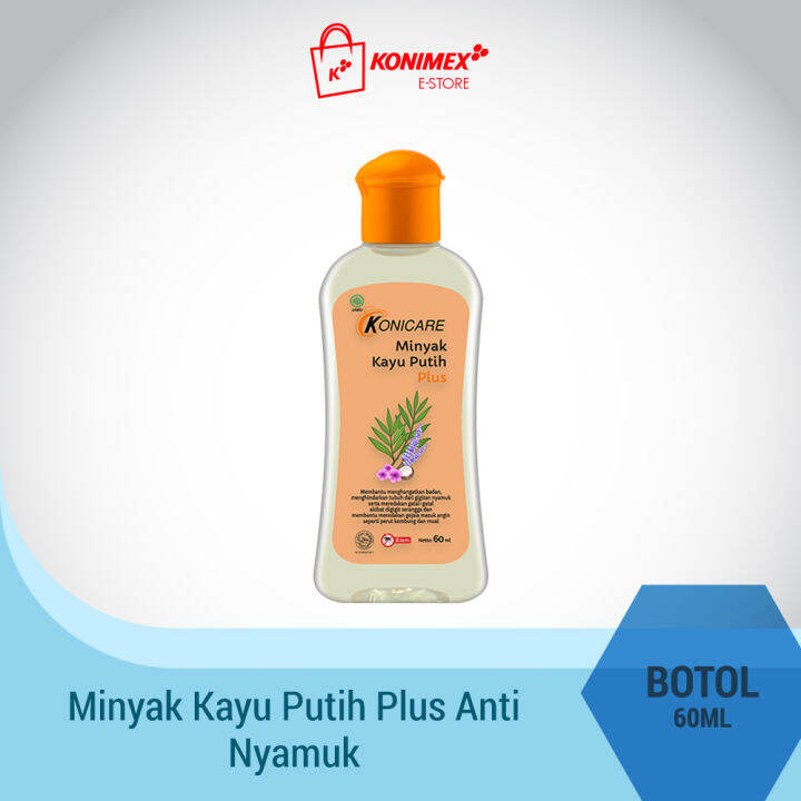 Konicare Minyak Kayu Putih Plus Anti Nyamuk Botol 60 ml | Lazada Indonesia
