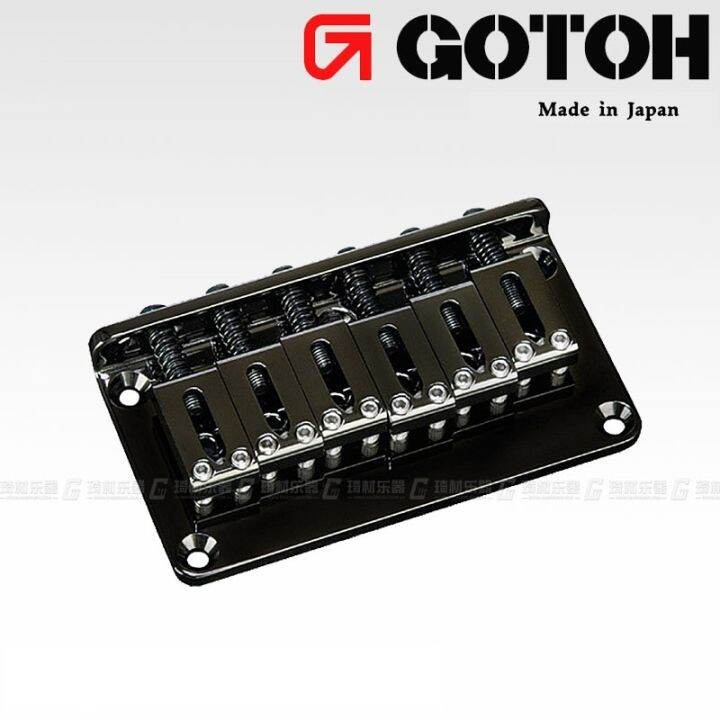 Gotoh GTC101-C 6-String Fixed Hardtail Guitar Bridge มี4สีให้เลือก Made ...