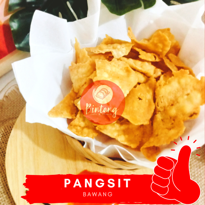 Kripik Kulit Pangsit 500 gr (plus saos) | Lazada Indonesia