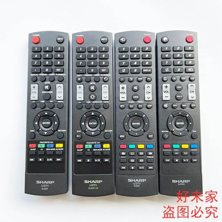 2022☒ Original SHARP Sharp LCD TV remote control GJ221 GJ221-R GJ222 ...