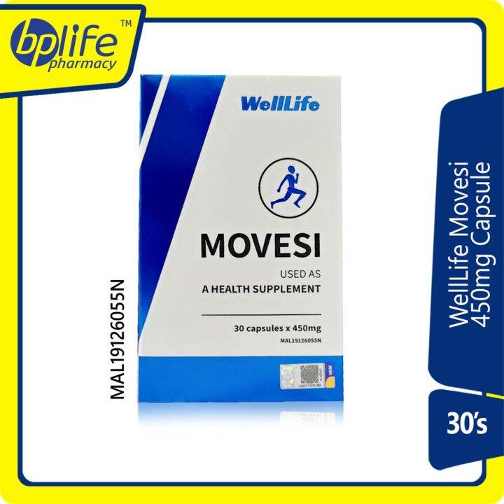 WellLife Movesi 450mg Capsule 30s | Lazada