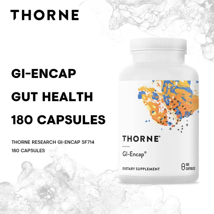 Thorne Research GI-Encap 180 Capsules (BBE: 10/2022) | Lazada PH