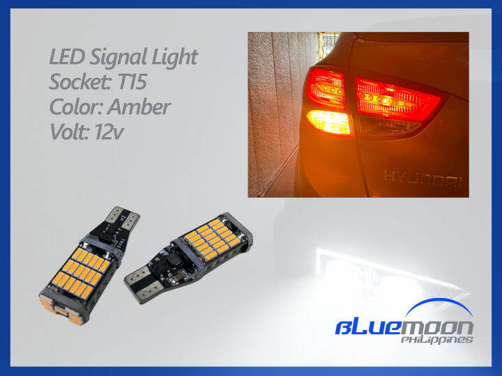 LED Signal Light T15 (pair) Single Contact | Lazada PH