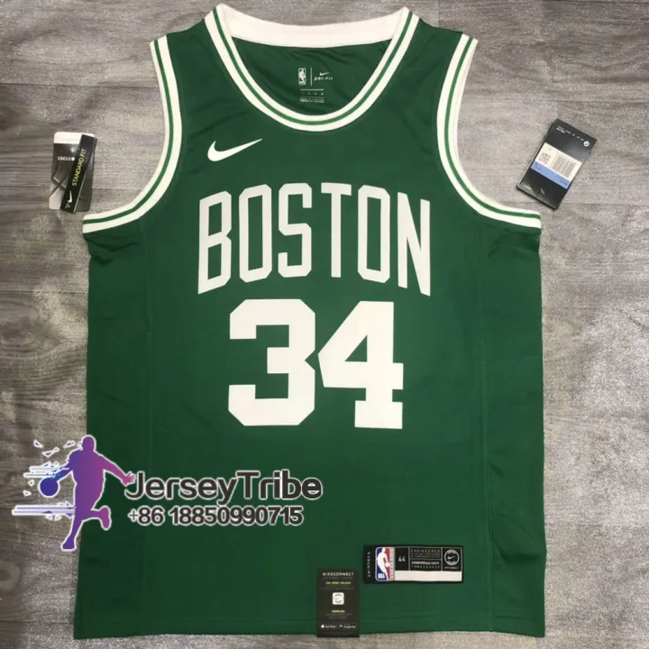 Original NBA Basketball Men's Jersey On Sale Boston Celtics #34 Paul ...