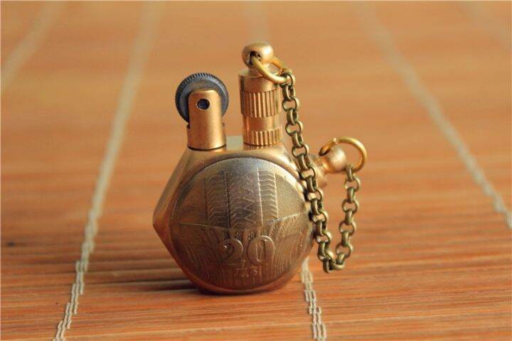 High-End Authentic Old Man Handmade Lighter Brass Lighter Kerosene ...