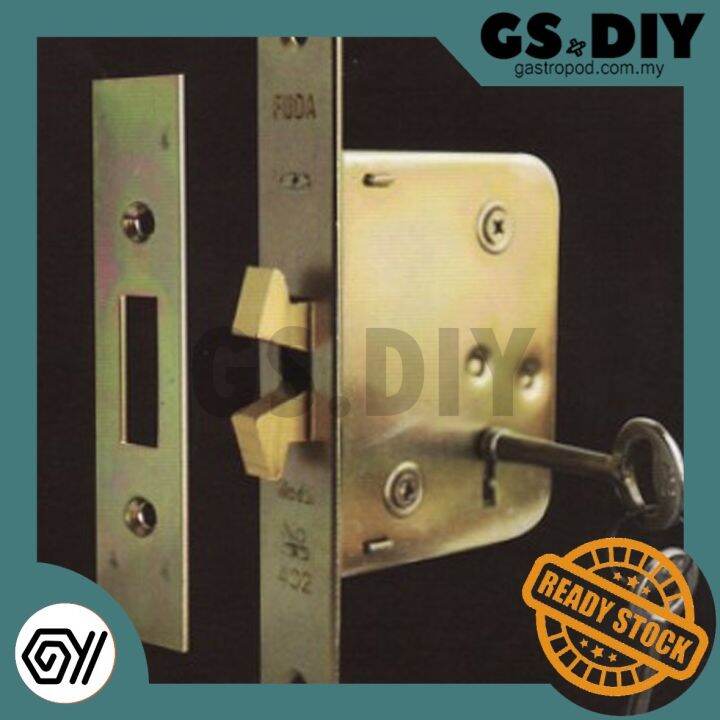 Double Hook Lock Mortise Grill Door (FD402)双勾门锁HOOK LOCK / STEEL DOOR ...