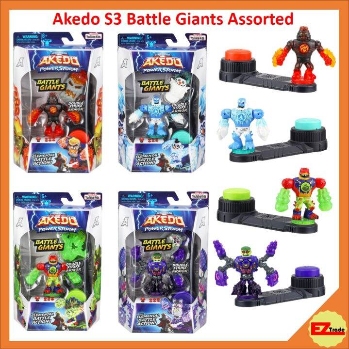 Moose Legends of Akedo Giants Mini Battling Action Figure - Volcrag ...