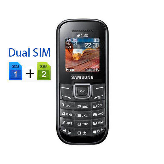 For Samsung E1202 Classic Dual SIM E1202 cellphone 1.5 inch GSM SIM ...