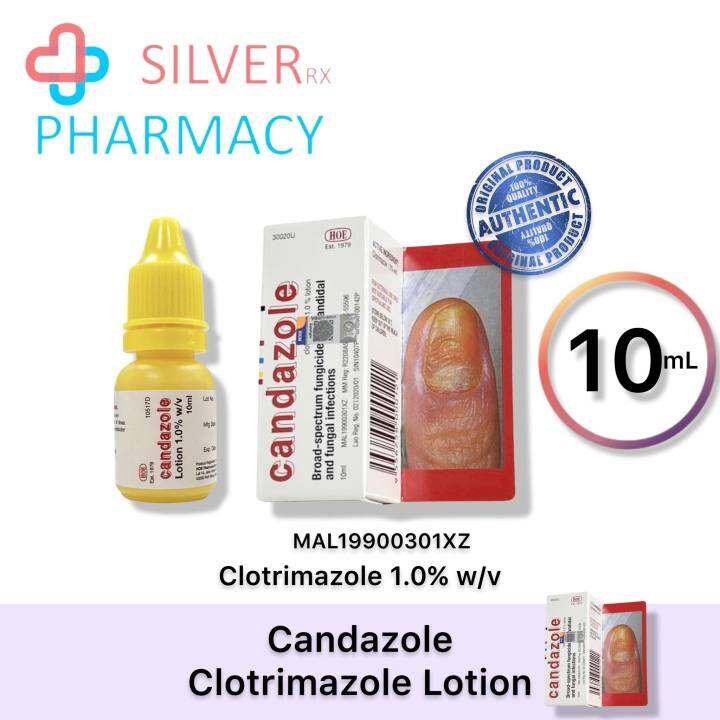 [Exp 04/2025] Candazole Clotrimazole 1.0% w/v Lotion 10mL | Lazada