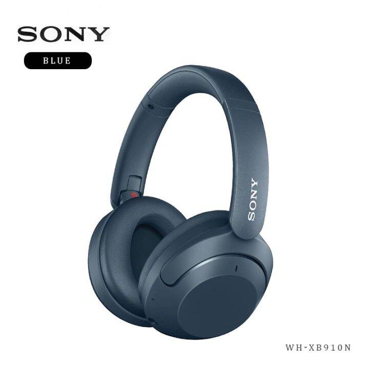 【การจัดส่งรวดเร็ว】หูฟังไร้สาย Sony WH-XB910N พร้อมไมค์เครื่องเล่นเกม ...