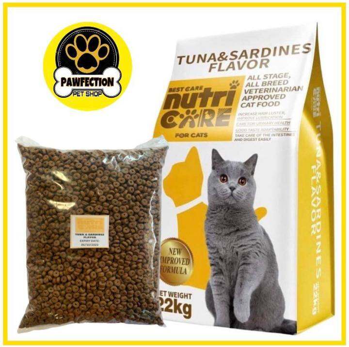Nutricare cat food for all life stages (TUNA & SARDINES) 1 KILO ...