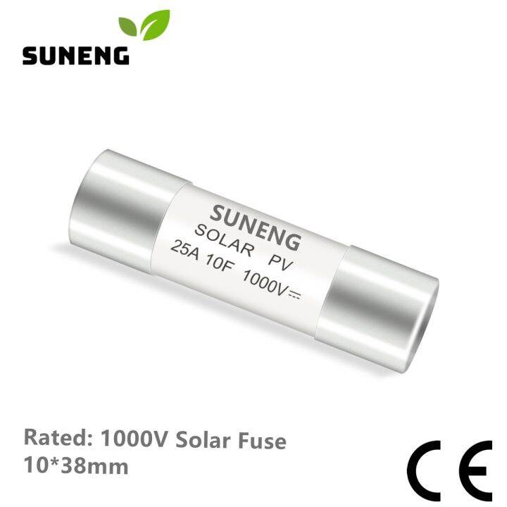 Free Shipping Solar DC 1000V PV Fuses 15A 20A 25A Ceramic Fuse 10x38 10x38mm for Solar System ...