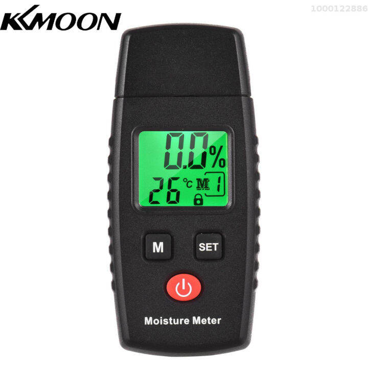 KKmoon Mini Digital Wood Moisture Meter, Moisture Reader for Firewood ...