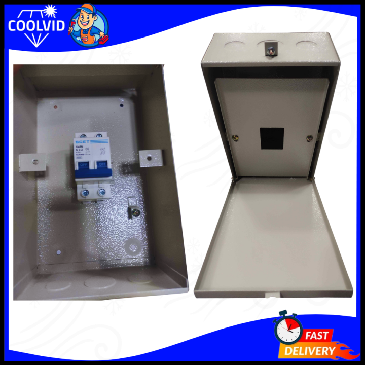 Nema Box 3R with Breaker Bolt-On Circuit Breaker 20amp 32amp | Lazada PH