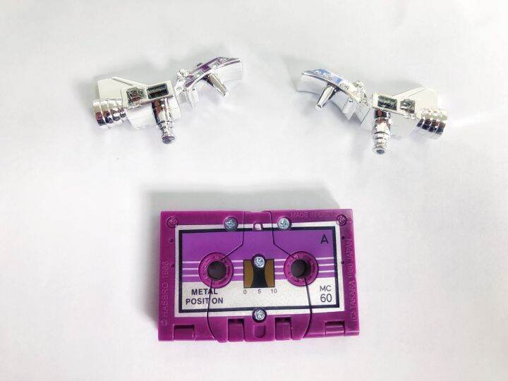 TRANSFORMATION G1 Reissue Cassettes Buzzsaw Laserbeak Frenzy Rumble ...