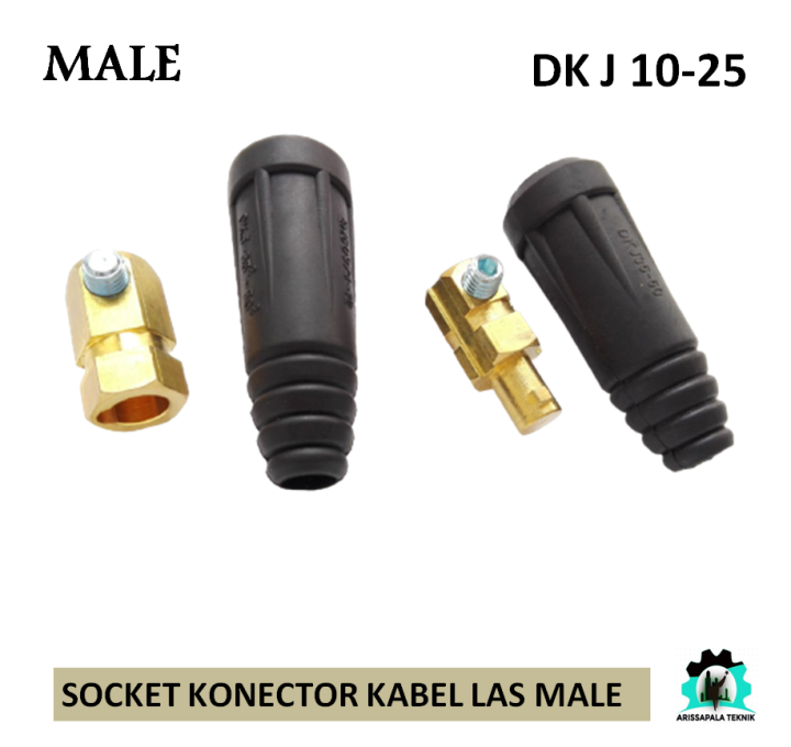 Konektor Kabel Mesin Las Soket Las Male Cowo Socket Connector Las 10 ...