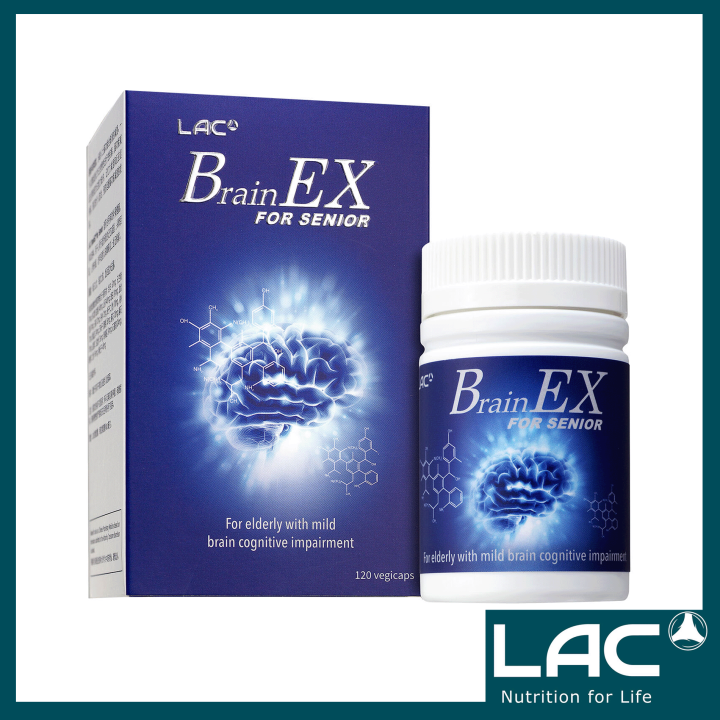 LAC BrainEX For Senior 120 Vegicaps (Best by: June 2025) | Lazada PH