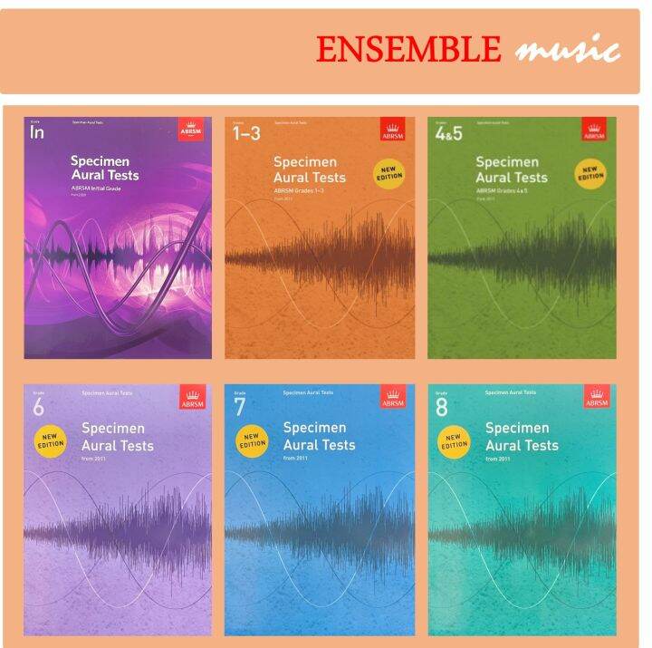 ABRSM Specimen Aural Tests - Initial Grade, Grade 1, Grade 2, Grade 3 ...