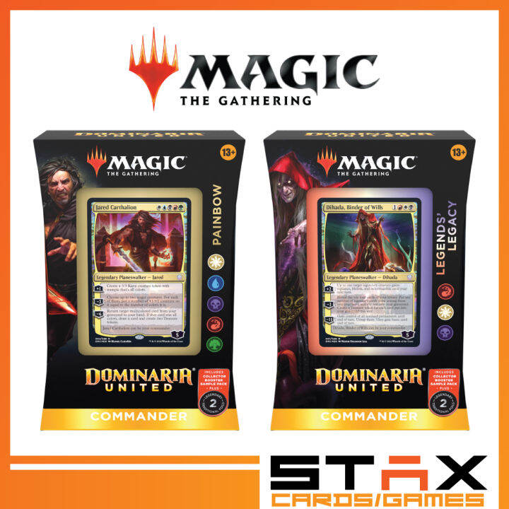 Magic the Gathering (MTG): Dominaria United – Commander Decks | Lazada ...