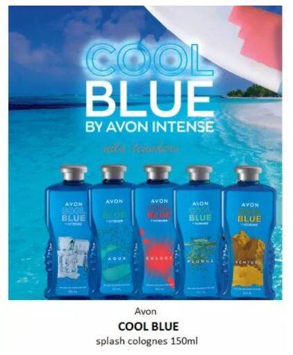 AVON Cool Blue Splash Cologne 150ml | Lazada PH