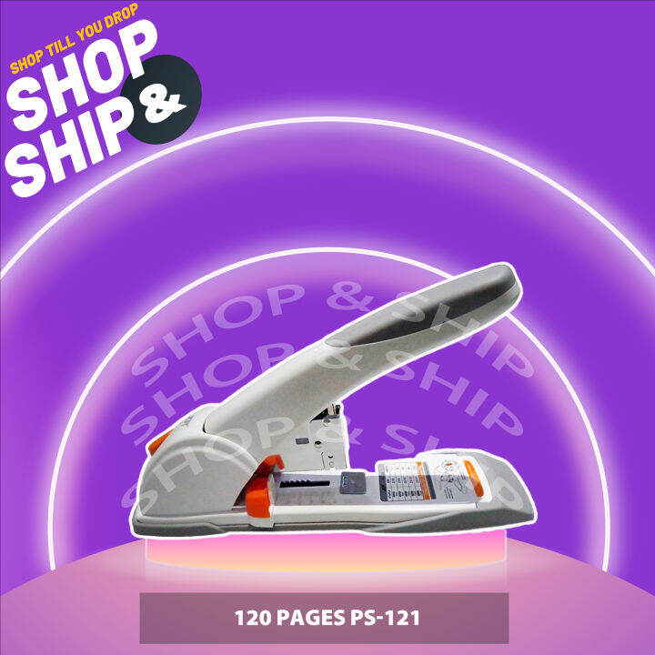 [SHOP 'N SHIP] JOY heavy duty stapler with power seaver 80 | 120 | 210 ...