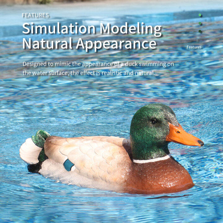 Flytec V201 RC Boat RC Duck Boat 2.4Ghz Hunting Motion Remote Control ...