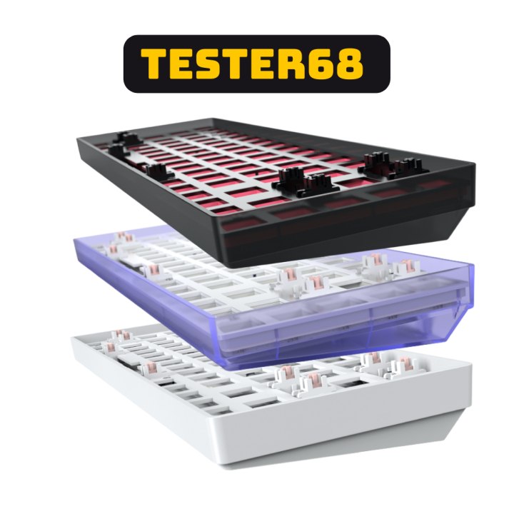 [SG FAST SHIPPING] CIY Tester68 / GK68 Hotswappable 65% Barebones ...