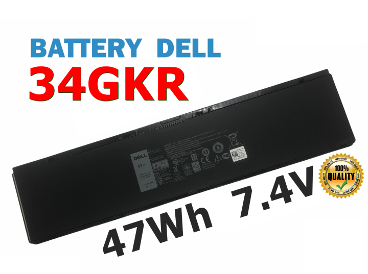 Dell แบตเตอรี่ 34GKR ของแท้ (สำหรับ Latitude E7440 E7420 14 7000 E7450 ...