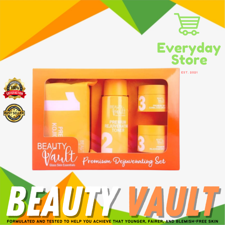 BEAUTY VAULT REJUVENATING SET GLASS SKIN ESSENTIALS - korean glass skin ...