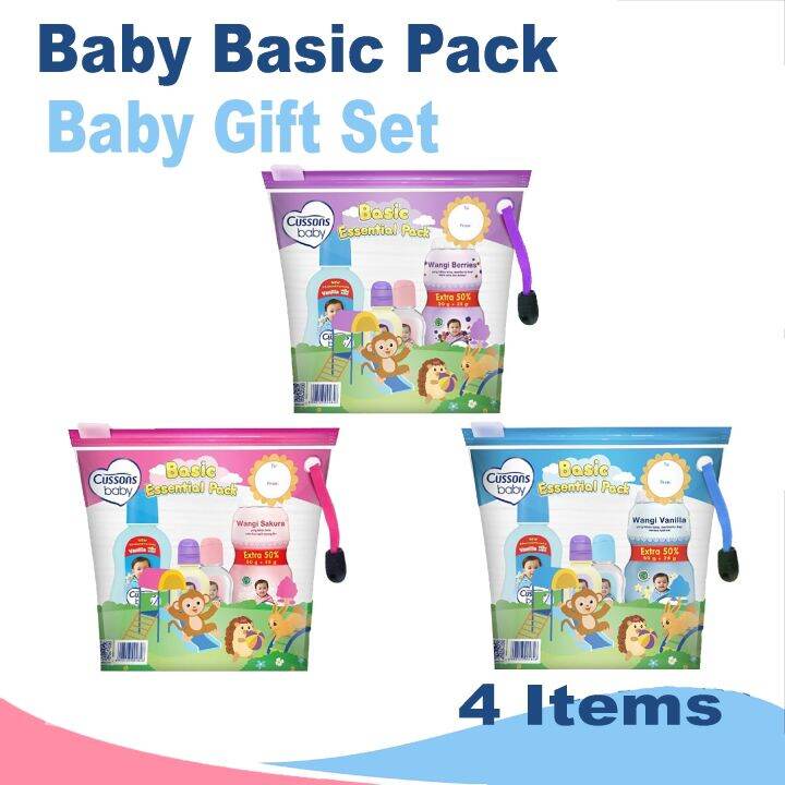 Cussons Baby Basic Essential Pack 1 Paket Ukuran Medium | Lazada Indonesia