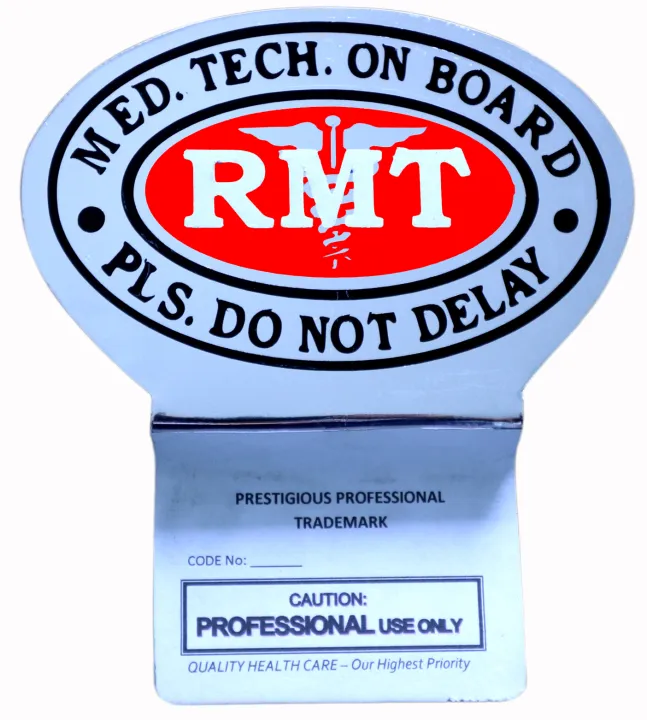 RMT CAR EMBLEM (RED) | Lazada PH