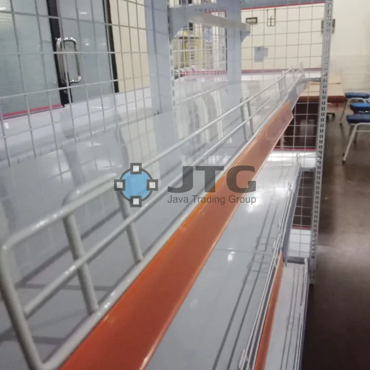 Stopper Ambalan Rak - Label Harga Price Rail - Pagar Besi Shelving ...