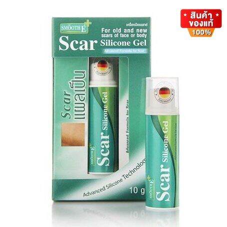 Smooth E Scar Silicone Gel สมูทอี เจลทารอยแผลเป็น ทำให้แผลเป็นนุ่ม ลด ...