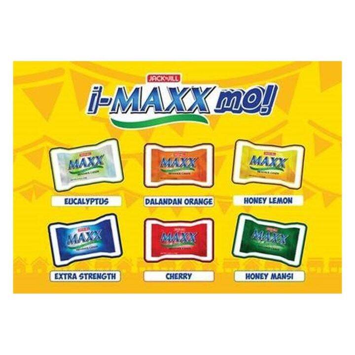 MAXX Menthol Candy Dalandan Orange/Eucalyptus/Honey Lemon/Honey Mansi ...