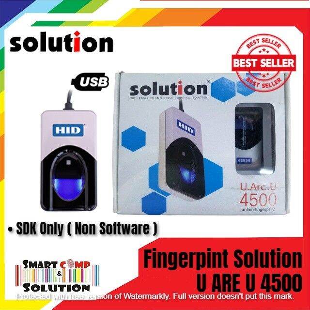 FINGERPRINT SOLUTION U ARE U 4500 ( TANPA SOFTWARE) | Lazada Indonesia