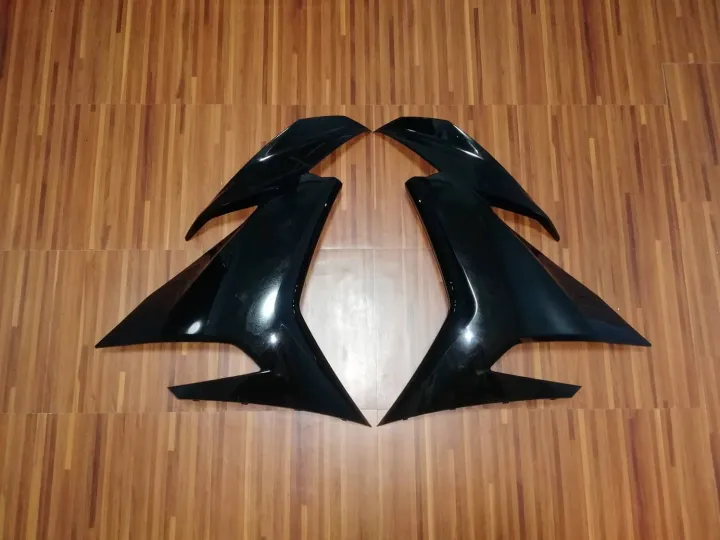 SNIPER 150 V1/V2 PANEL 1 & 2 GLOSSY BLACK (LEG SHIELD) | Lazada PH