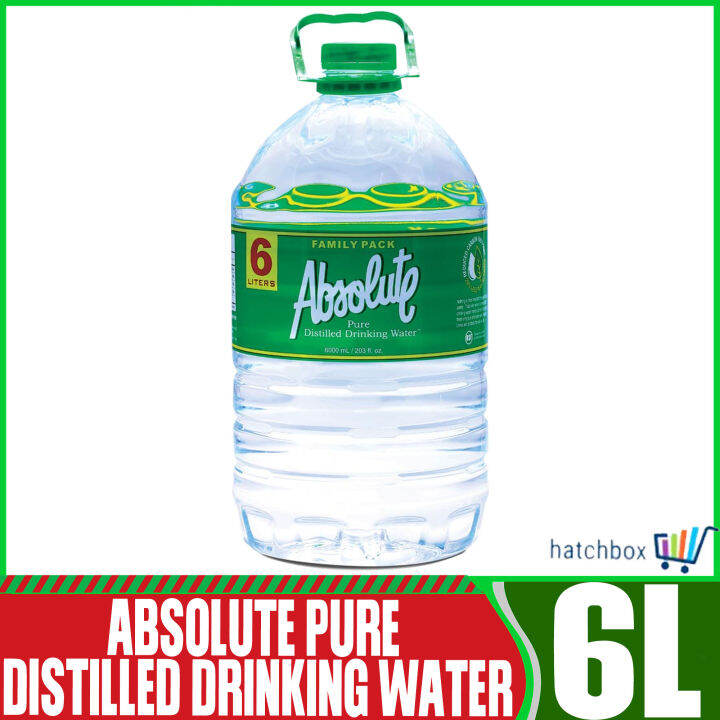 Absolute Pure Distilled Drinking Water 6L | Lazada PH
