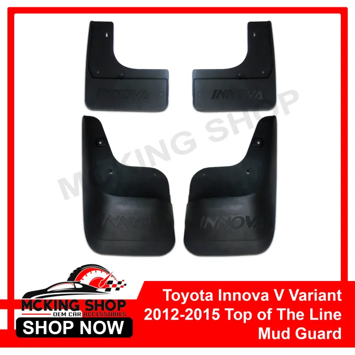 Toyota Innova 2012-2015 Mud Flap/Mud Guard | Lazada PH