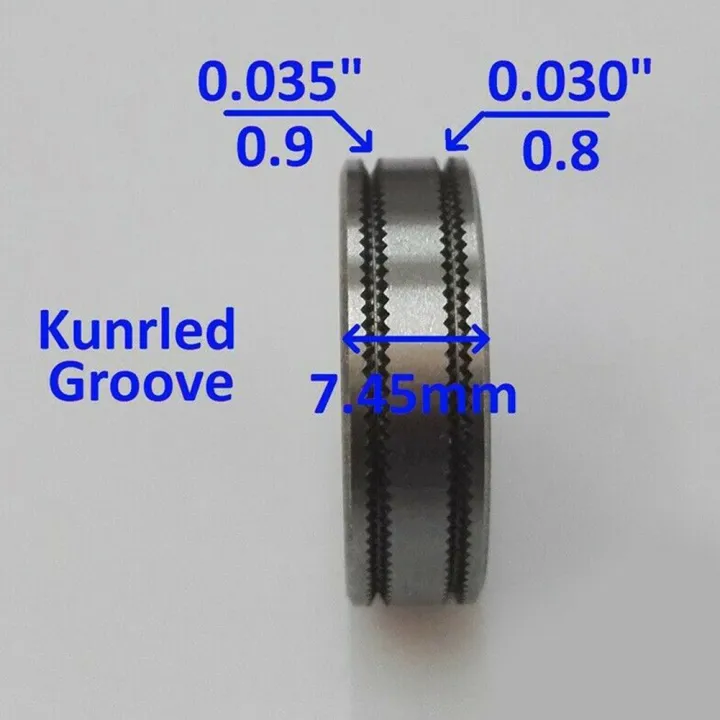 Mig Welder Wire Drive Roller Assembly 0.8-0.9Kunrled-Groove สำหรับ ...