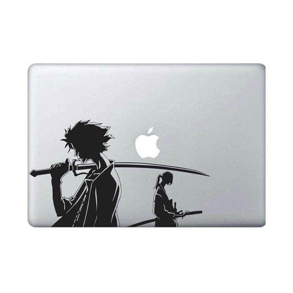 Stiker Laptop MacBook Asus Acer Dell Lenovo - Sticker Samurai Champloo ...