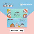 Favour Molang Softpack Tissue 200 Sheets | Lazada Indonesia
