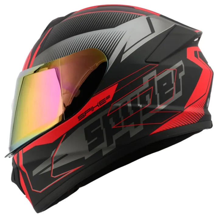 Spyder Full-Face Helmet Spike 2 G Series 1 (FREE Clear Visor) | Lazada PH