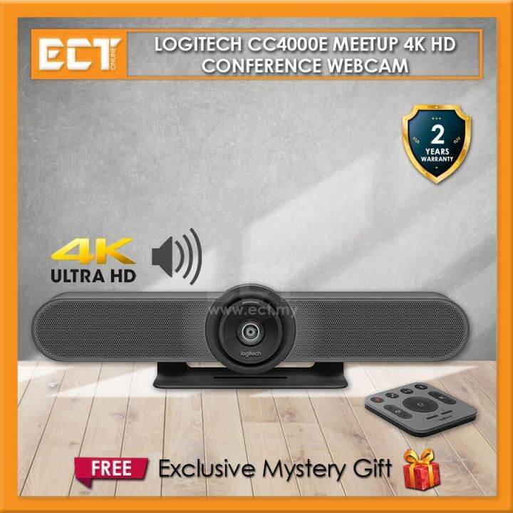 Logitech MeetUp CC4000E 4K Business Video Conference Camera Webcam | Lazada